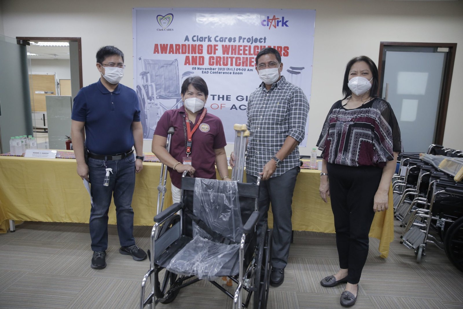 CDC donates assistive devices to PDAO – AC – The Voice Newsweekly