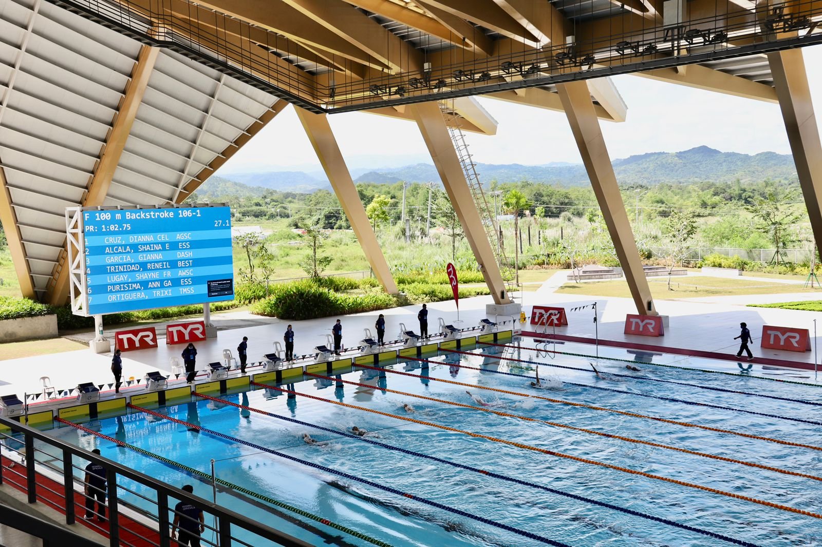 Filipino swimmers laud bubble setup in Clark, New Clark City facilities ...