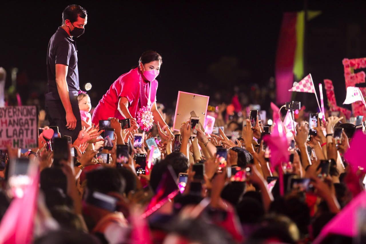 Pampanga paints it pink for Leni-Kiko – The Voice Newsweekly