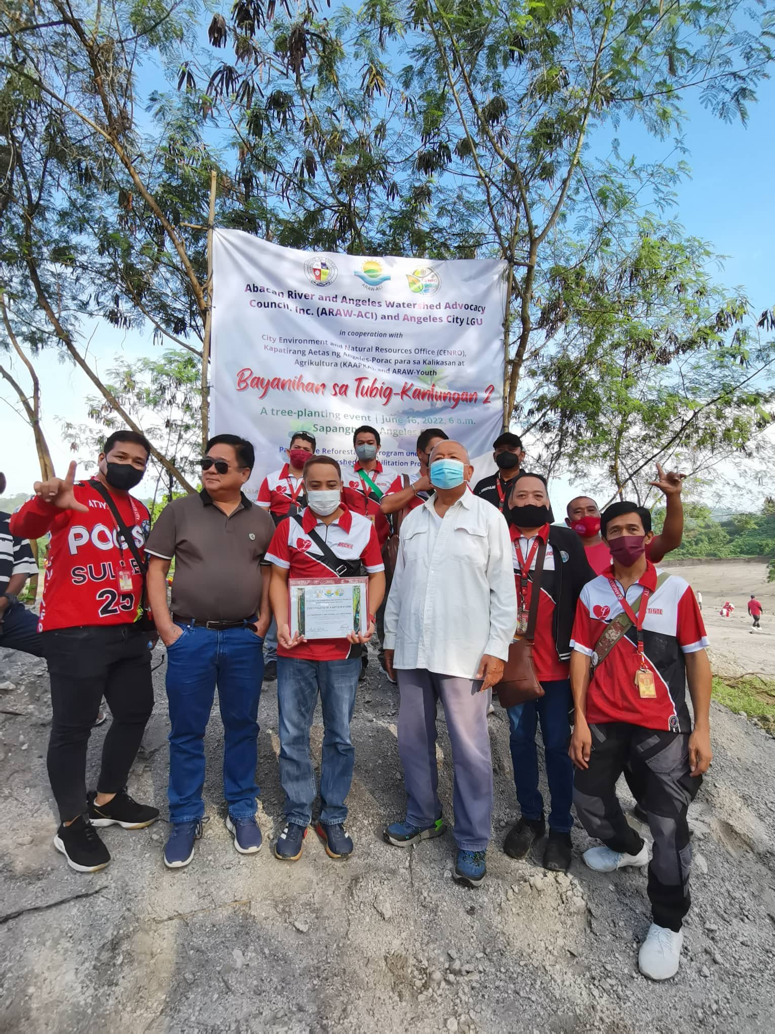 Bayanihan tree-planting continues at Sapangbato Watershed – The Voice ...
