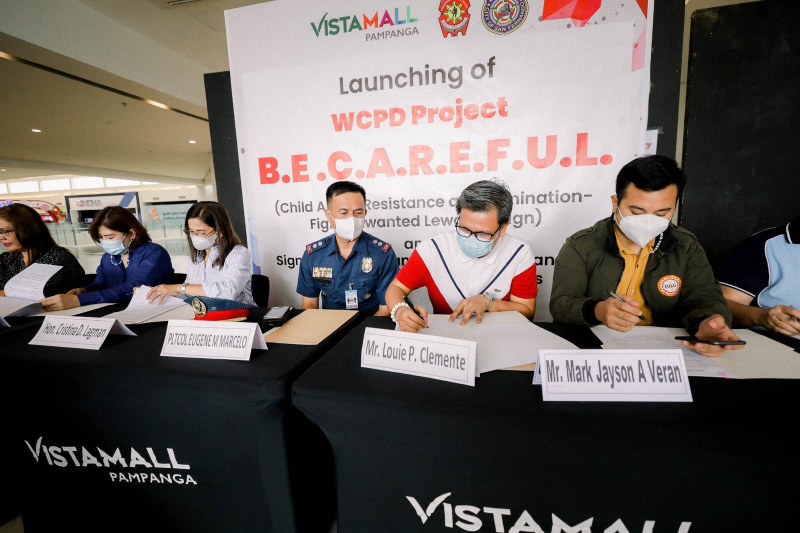 Mayor Caluag pledges support to PNP’s project “BE CAREFUL” – The Voice ...