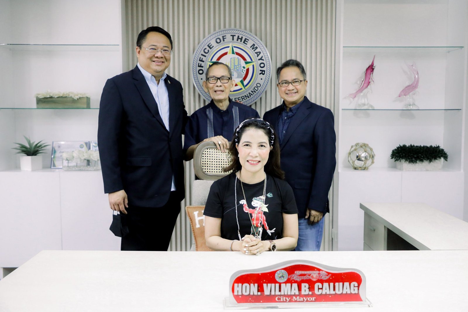 NYC ConGen visits Mayor Vilma – The Voice Newsweekly