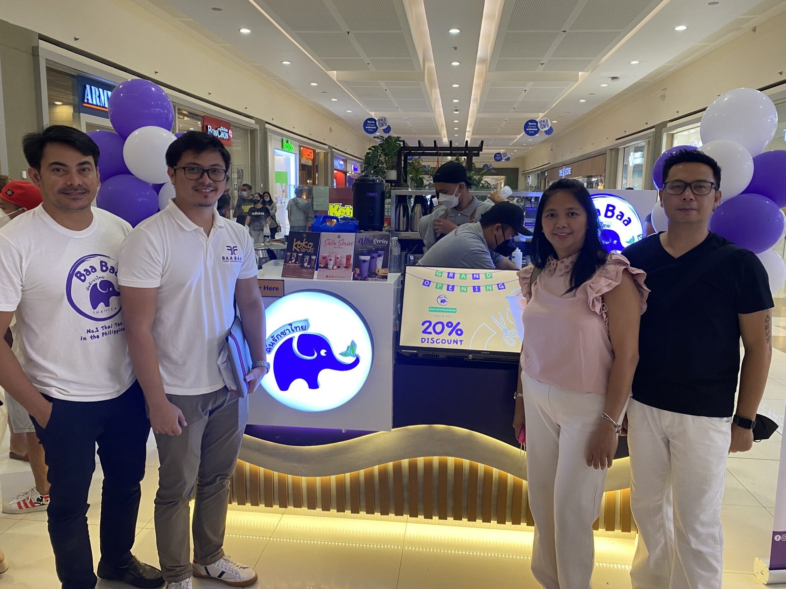 Baa Baa Thai Tea opens 40th branch at SM City Pampanga – The Voice ...