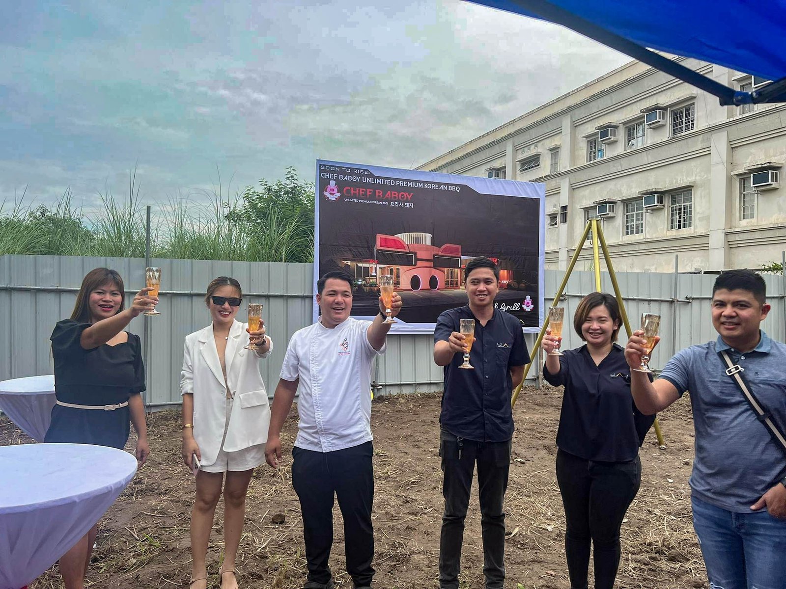 Groundbreaking rites for Chef Baboy-Infinity branch – The Voice Newsweekly