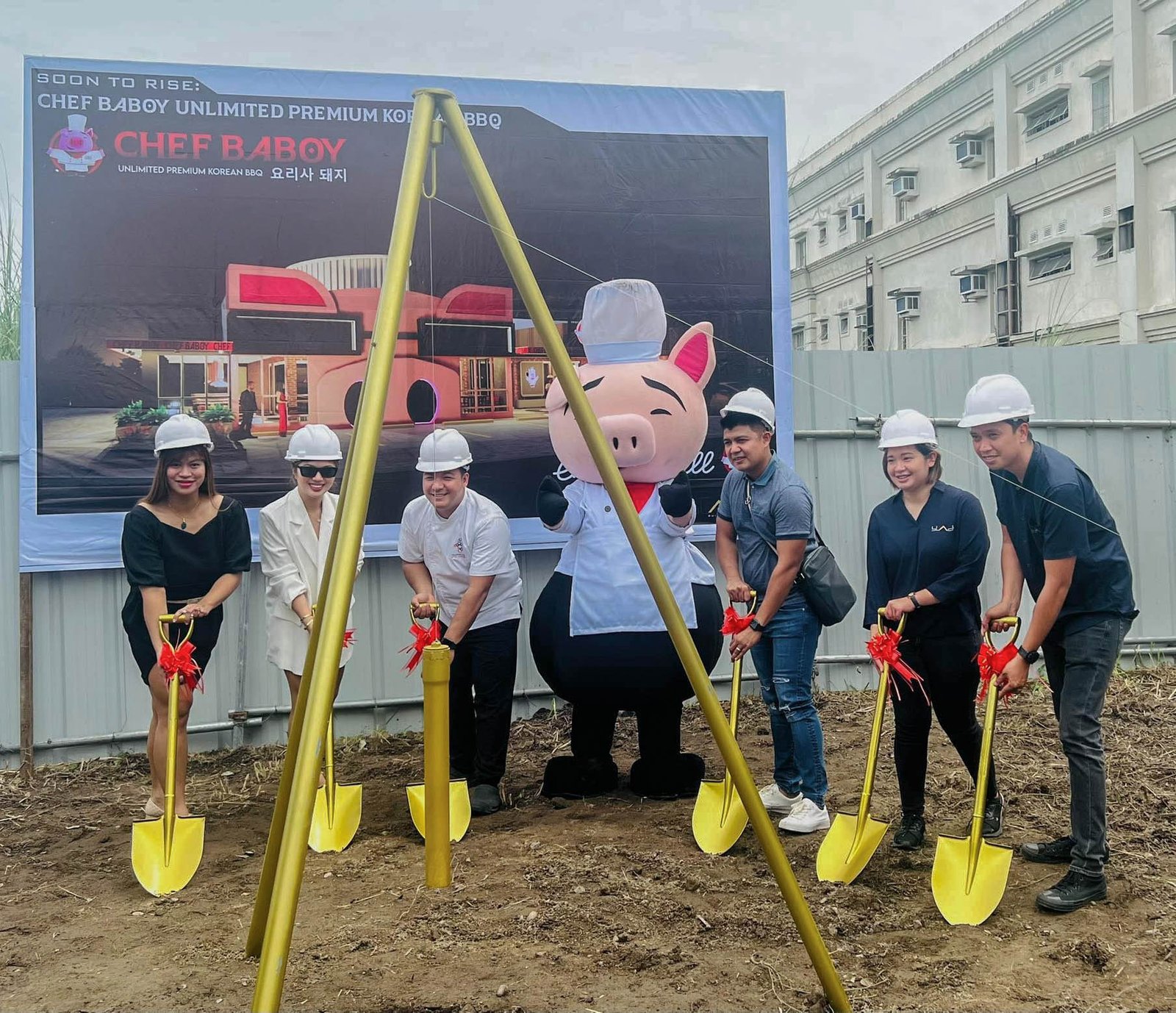 Groundbreaking rites for Chef Baboy-Infinity branch – The Voice Newsweekly