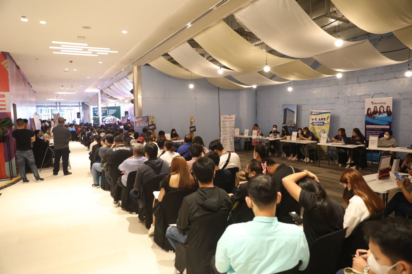 106 applicants hired on the spot at Clark job fair – The Voice Newsweekly
