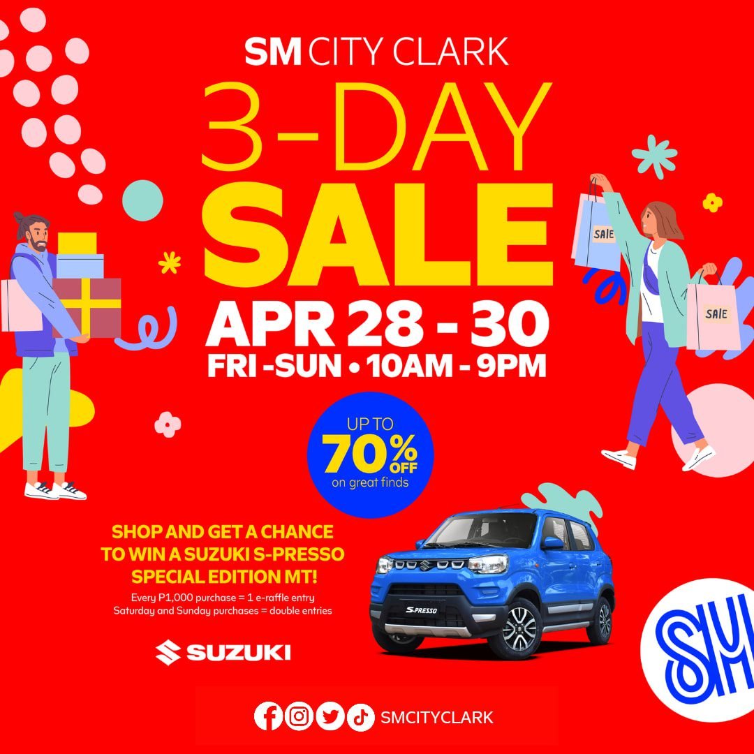 Sizzling Summer guaranteed with SM City Clark’s 3-Day Sale – The Voice ...