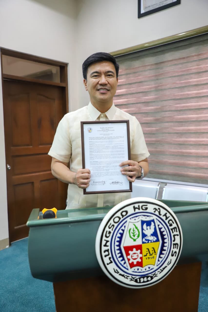 Angeles City Council recognizes Bingcang – The Voice Newsweekly