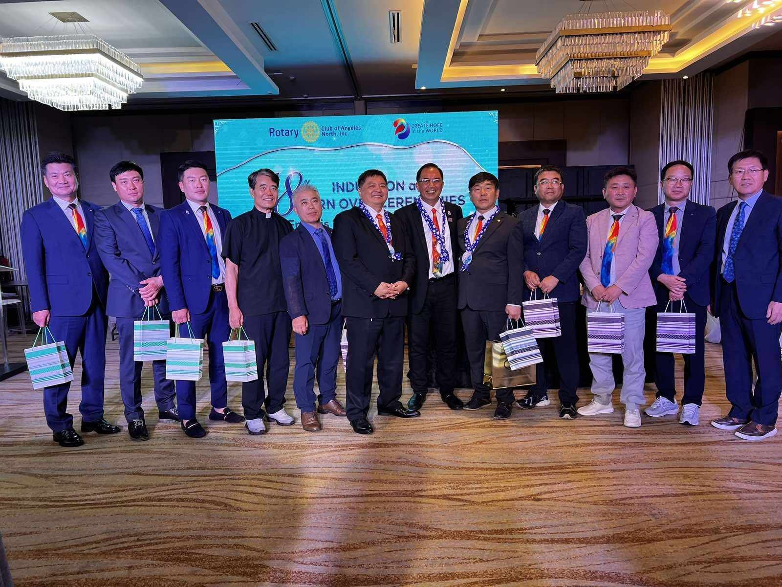 Induction of Rotary Club of Angeles North, Inc. – The Voice Newsweekly