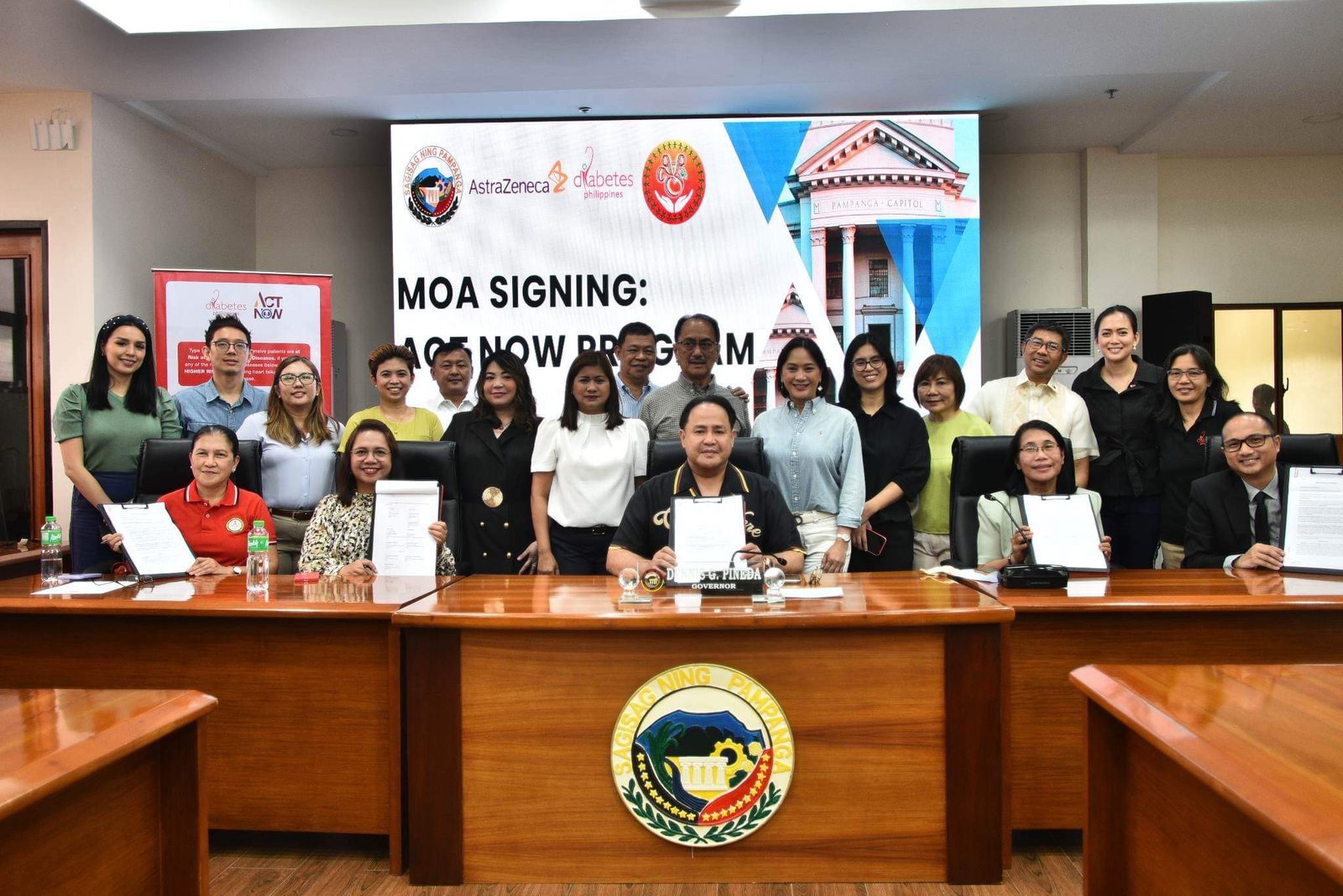 𝐆𝐨𝐯 𝐃𝐞𝐥𝐭𝐚, 𝐀𝐬𝐭𝐫𝐚𝐙𝐞𝐧𝐞𝐜𝐚 𝐢𝐧𝐤 ‘𝐀𝐂𝐓 𝐍𝐎𝐖’ 𝐌𝐎𝐀 – The Voice Newsweekly
