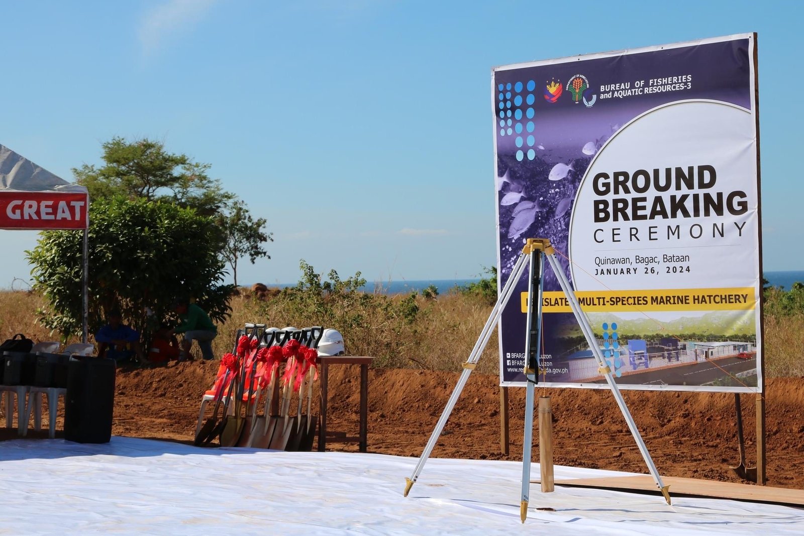 BFAR begins construction of Multi-Species Marine Hatchery in Bagac ...