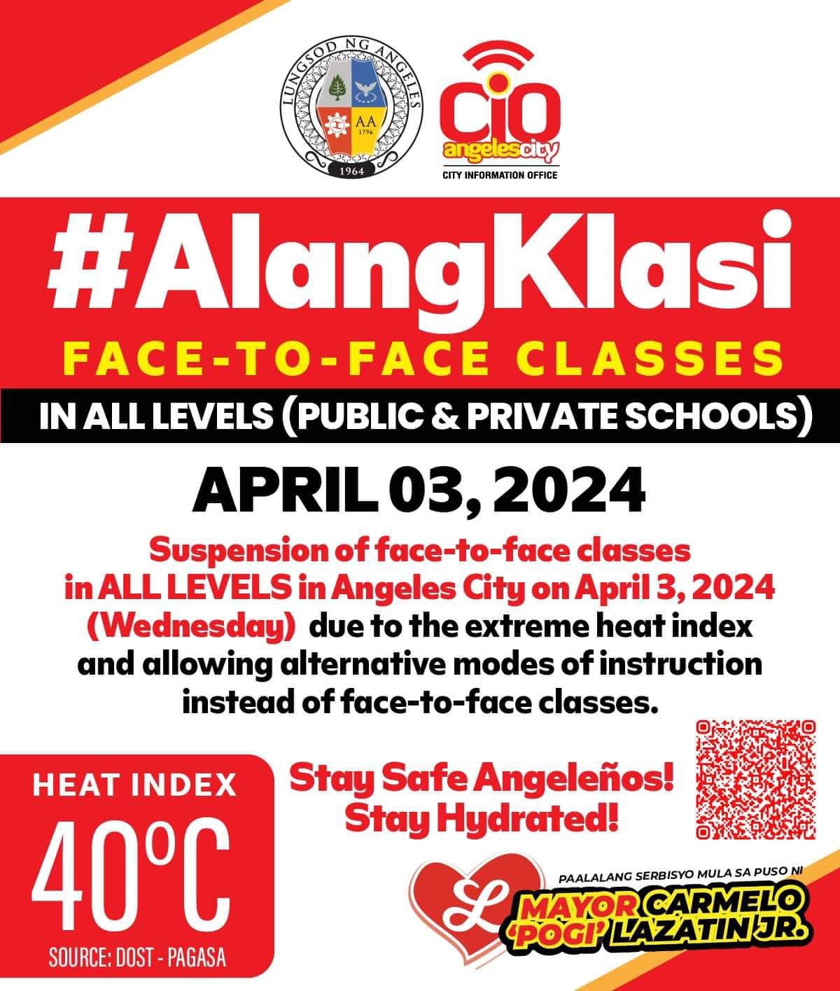 CLASS SUSPENSION DUE TO EXTREME HEAT – The Voice Newsweekly