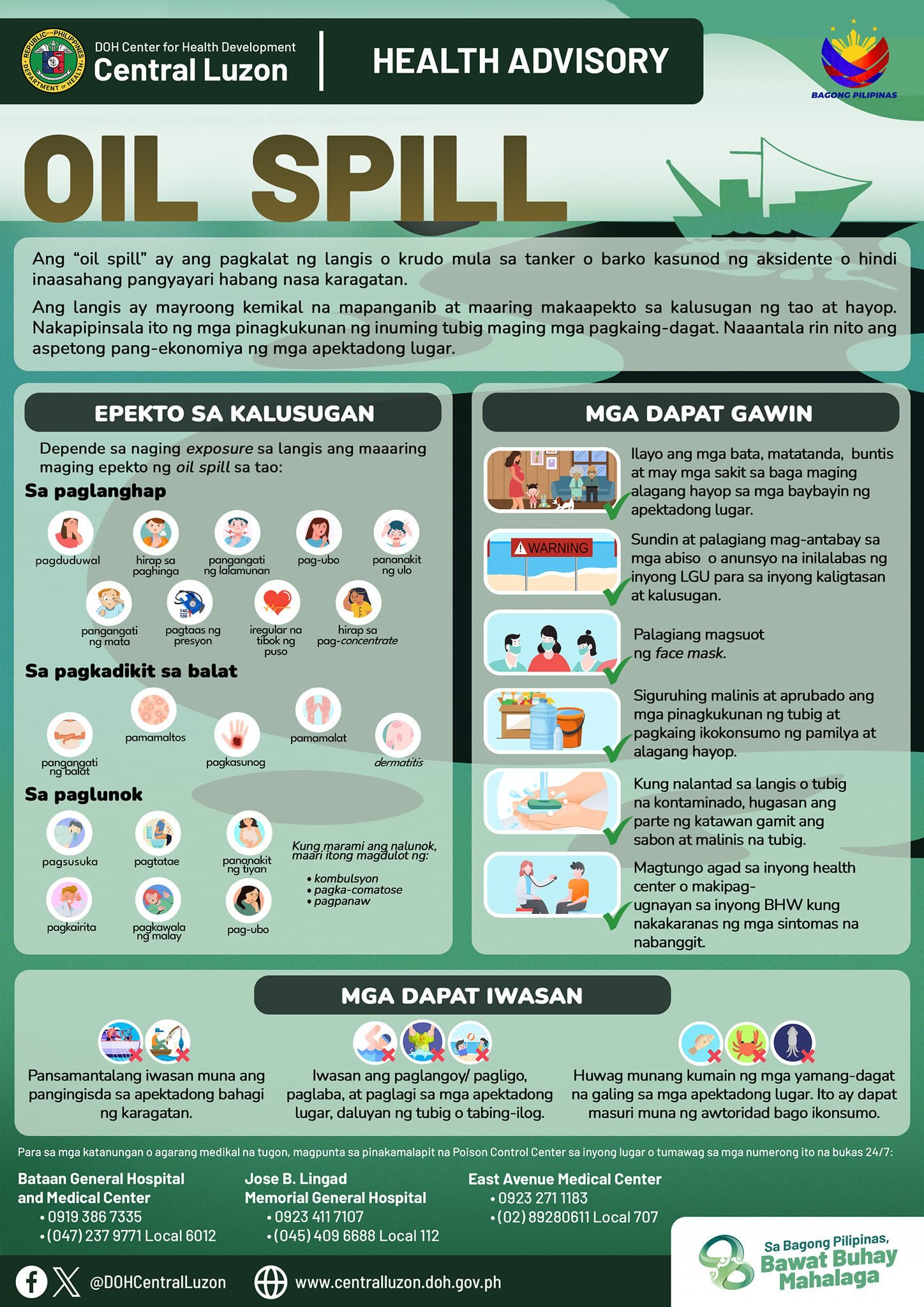 DOH HEALTH ADVISORY – The Voice Newsweekly