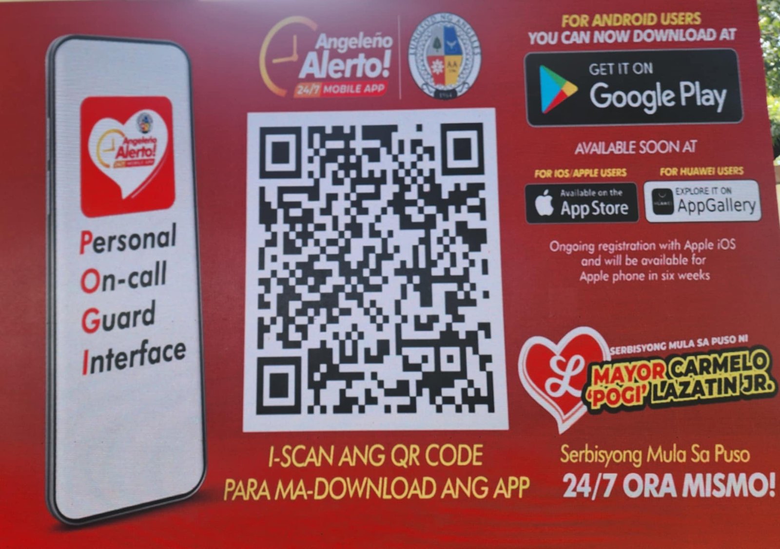 Angeles City launches Angeleño Alerto! POGI Emergency App – The Voice ...