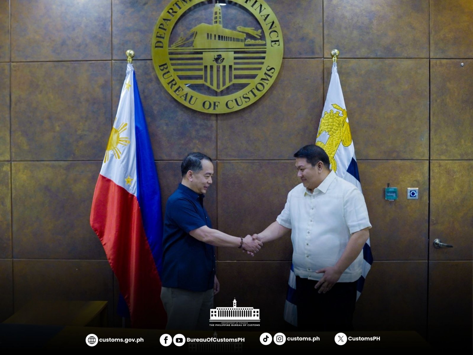 Ariel Nepomuceno officially assumes post as new Customs Commissioner ...