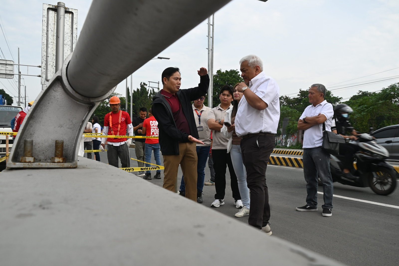 Cong. Pogi inspects Cutcut Flyover after flooding reports – The Voice ...