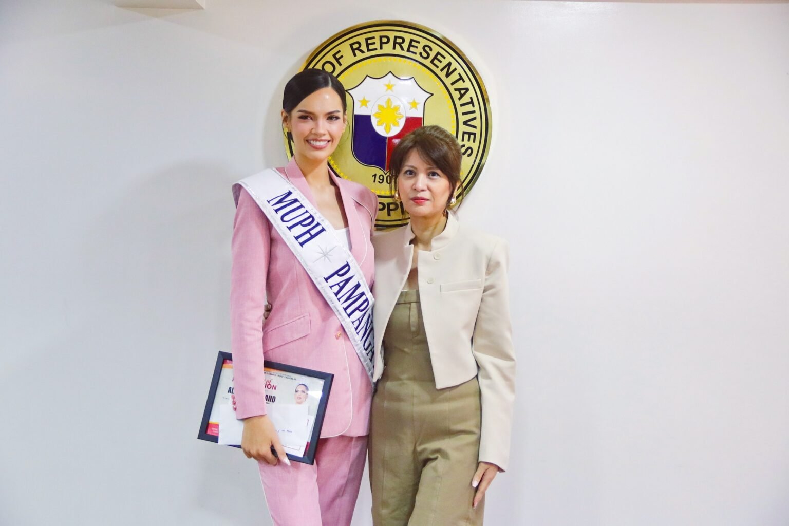 Cong Pogi honors Pampanga Beauty Queen Allyson Hetland for national ...